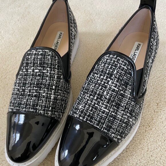 Karl Lagerfeld | Shoes | Karl Lagerfeld Sneaker Women Black White Color ...